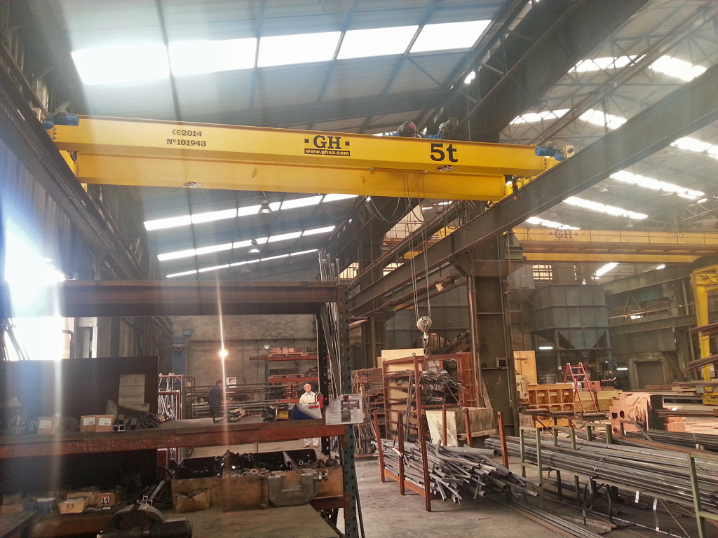 Grúa pórtico birraíl | GH Cranes