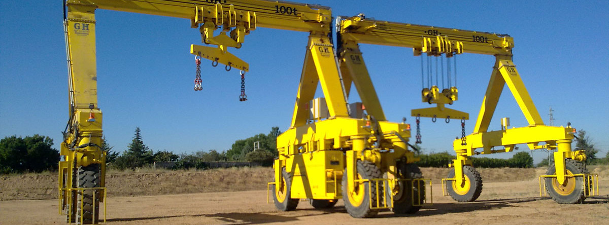 2x50t Automotive gantry crane for Tuberías y Prefabricados, S.A. | GH ...