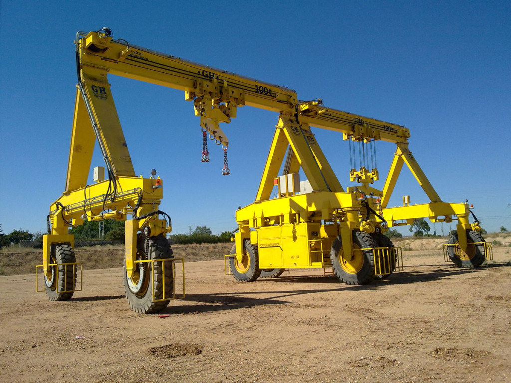 2x50t Automotive gantry crane for Tuberías y Prefabricados, S.A. | GH ...