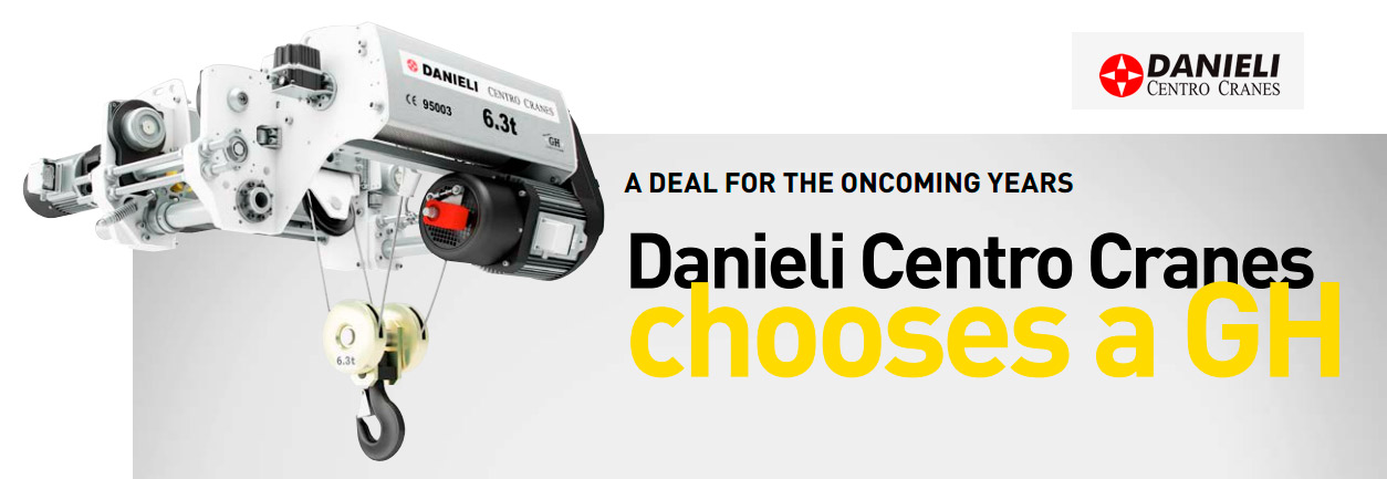 Danieli Centro Cranes chooses a GH like hoists supplier | GH Cranes