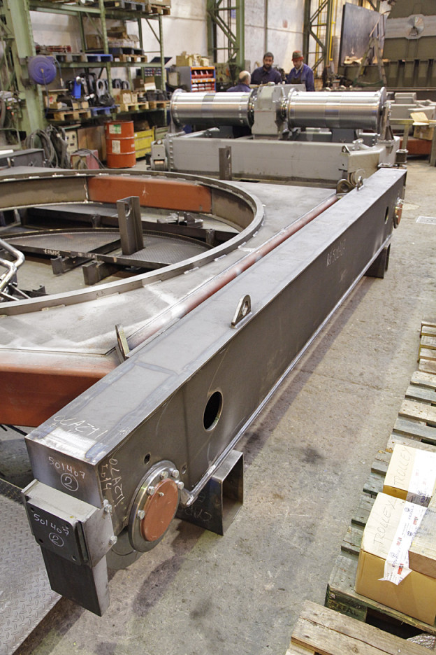 EOT crane with rotating crab for BS-TECH Rolling Mill | GH Cranes