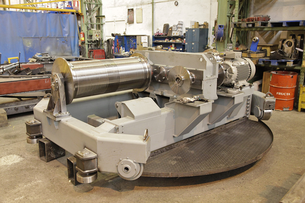 EOT crane with rotating crab for BS-TECH Rolling Mill | GH Cranes