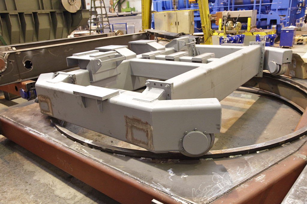 EOT crane with rotating crab for BS-TECH Rolling Mill | GH Cranes