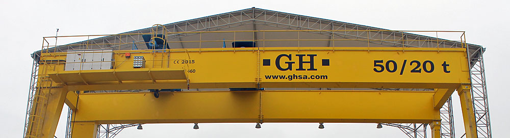 Instalación de pórtico para Zamine | GH Cranes