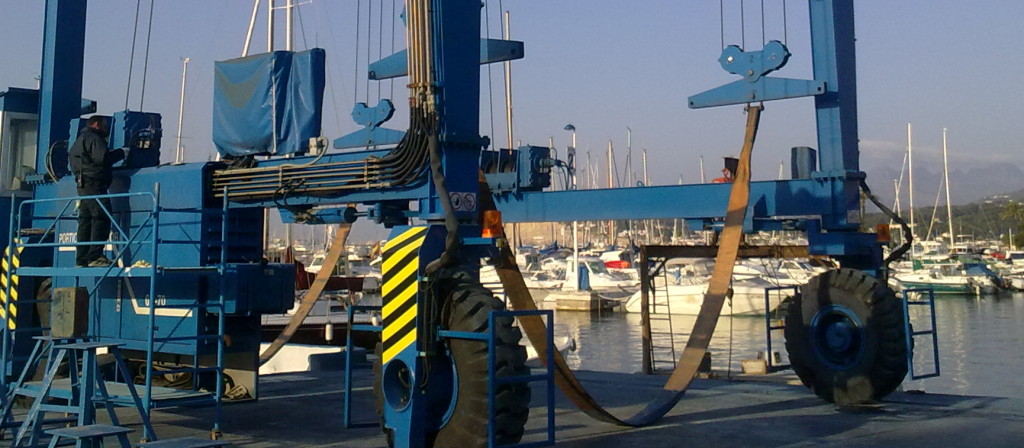 Pórtico automotor marino en Alicante | GH Cranes