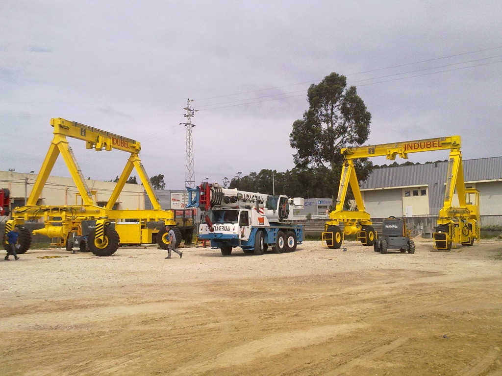 Indubel: Pórticos para manipulación de prefabricados de hormigón | GH ...