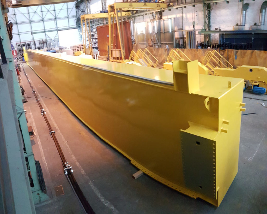 Grúa pórtico con carro abierto de 150/40t y 30m de luz | GH Cranes