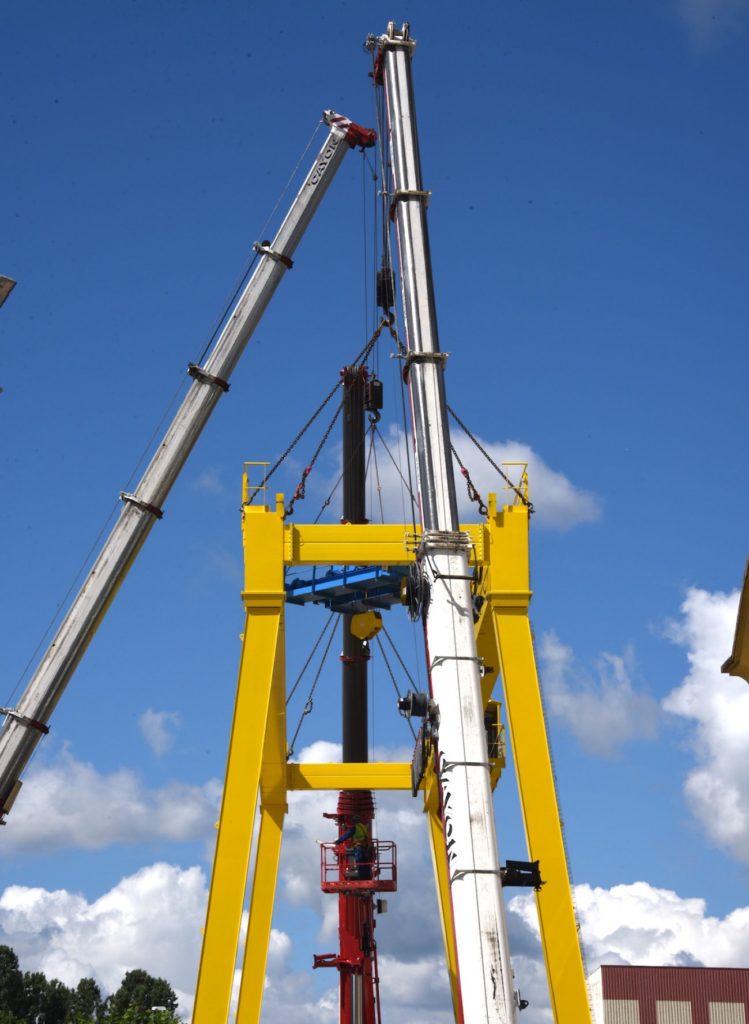Instalación de grúas pórtico para NFM Technologies | GH Cranes