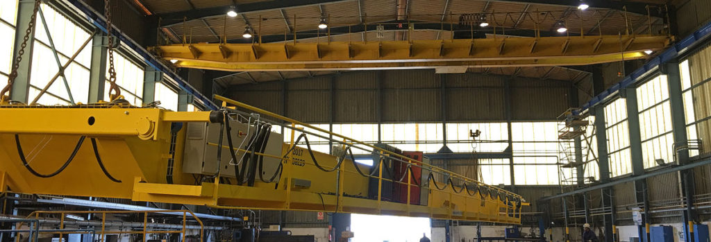 Sustitución de puente grua en los astilleros de Navantia en Cádiz | GH ...
