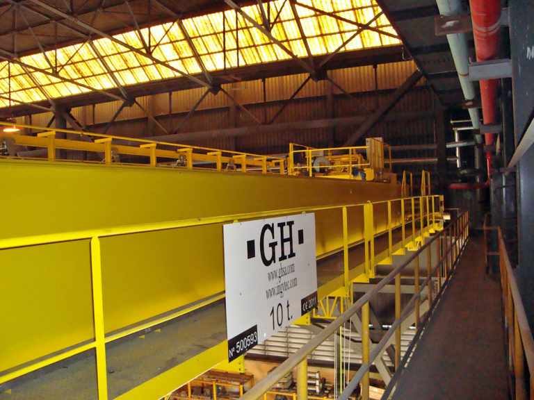 Grúas puente instaladas en Tenaris Siderca, Argentina | GH Cranes