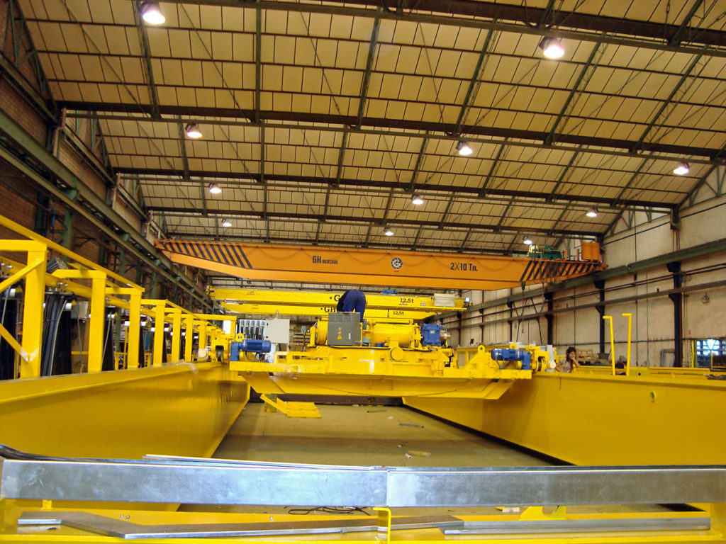 Grúas puente instaladas en Tenaris Siderca, Argentina | GH Cranes