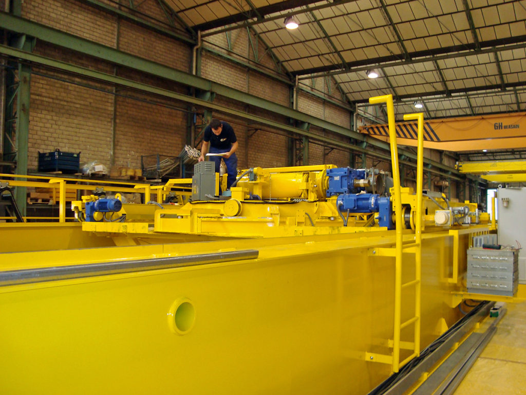 Grúas puente instaladas en Tenaris Siderca, Argentina | GH Cranes