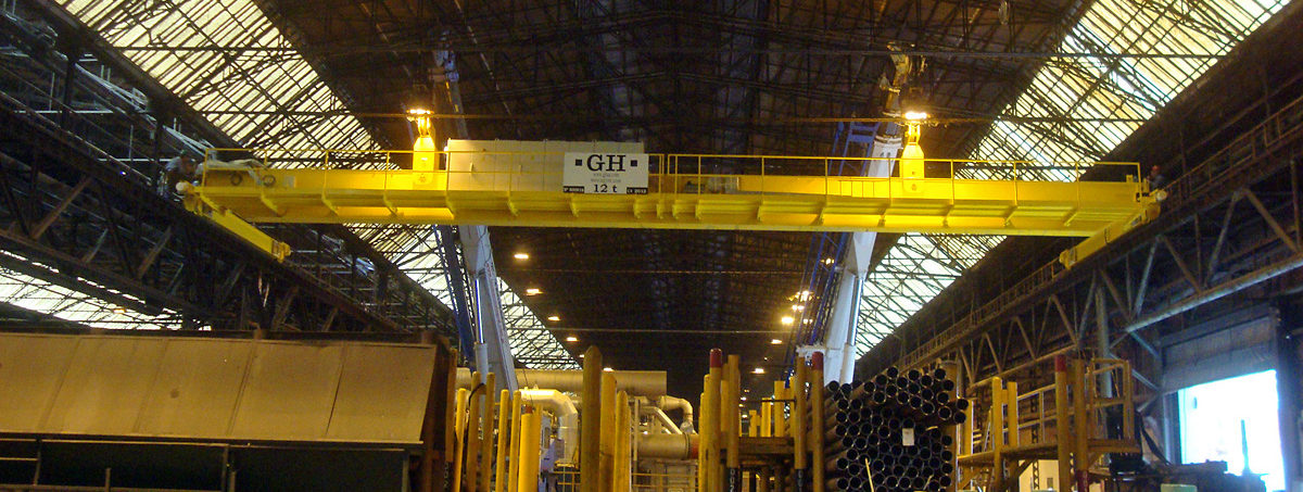 Grúas puente instaladas en Tenaris Siderca, Argentina | GH Cranes