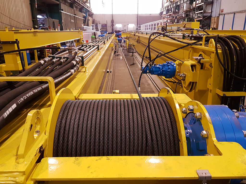 Fabricación de 2 grúas pórtico automotor modelo GH-10I para Acciona ...