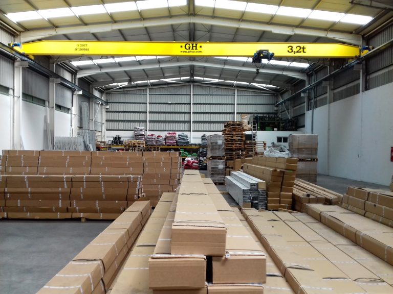 Grúas instaladas en Ofipom, Gosimac, Polivouga y Ferral | GH Cranes