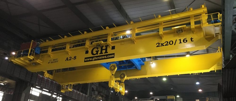 BILLET CRANE WITH A ROTATING TROLLEY | GH Cranes