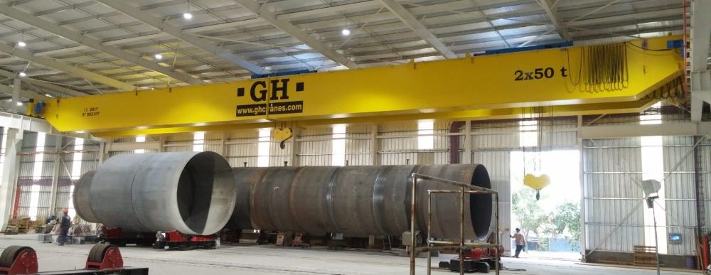 GRÚAS Y PÓRTICOS PARA LA PLANTA DE TORRES EÓLICAS DE HAIZEA SICA EN ...